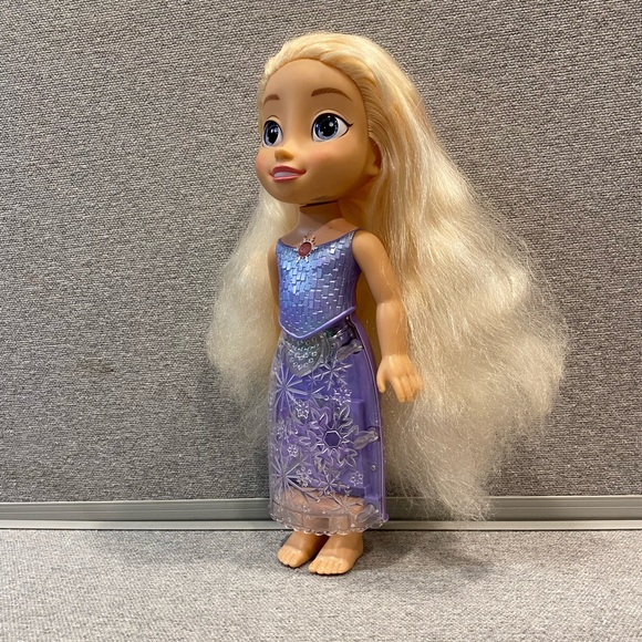 Disney | Toys | Disney Princess Elsa Doll With Purple Dress | Poshmark